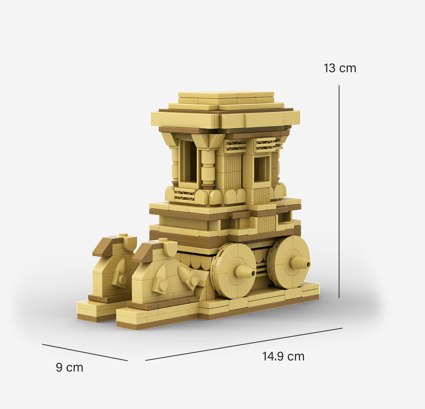 The Hampi Chariot Building Set — Khojcrafts