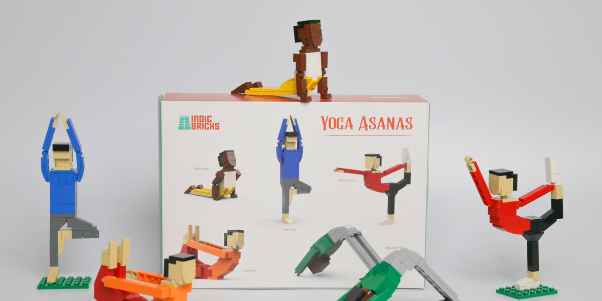 Yoga Asanas Building Set — Khojcrafts
