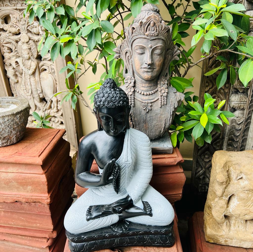 Gautham : Resin Buddha statue ( 17 inches ) — Khojcrafts