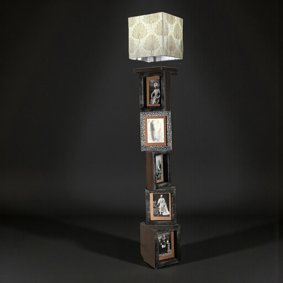 The Maharaja Floor Lamp : Noor 21 (Shade Included) — Khojcrafts