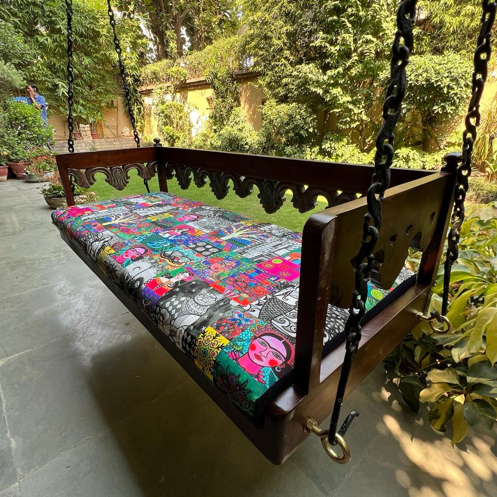 Buy Online Wooden Jhula/Swings at the Best Price — Khojcrafts