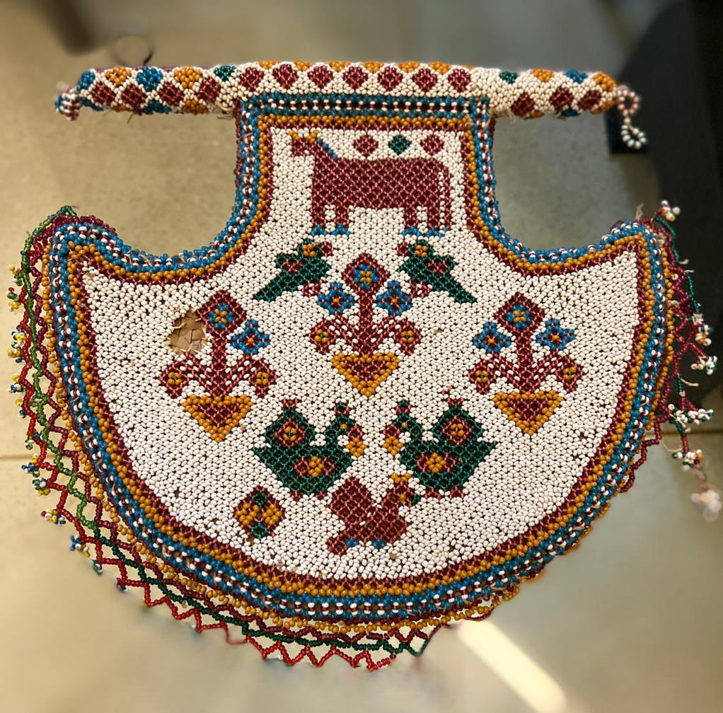 Vintage Beadwork Pankhi — Khojcrafts